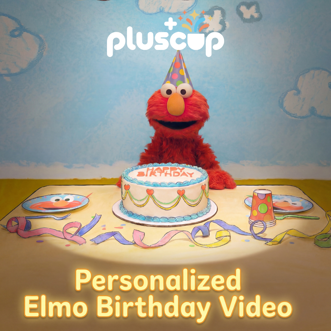 Elmo Personalized Birthday Video - Custom Name, Age & Message – PlusCup