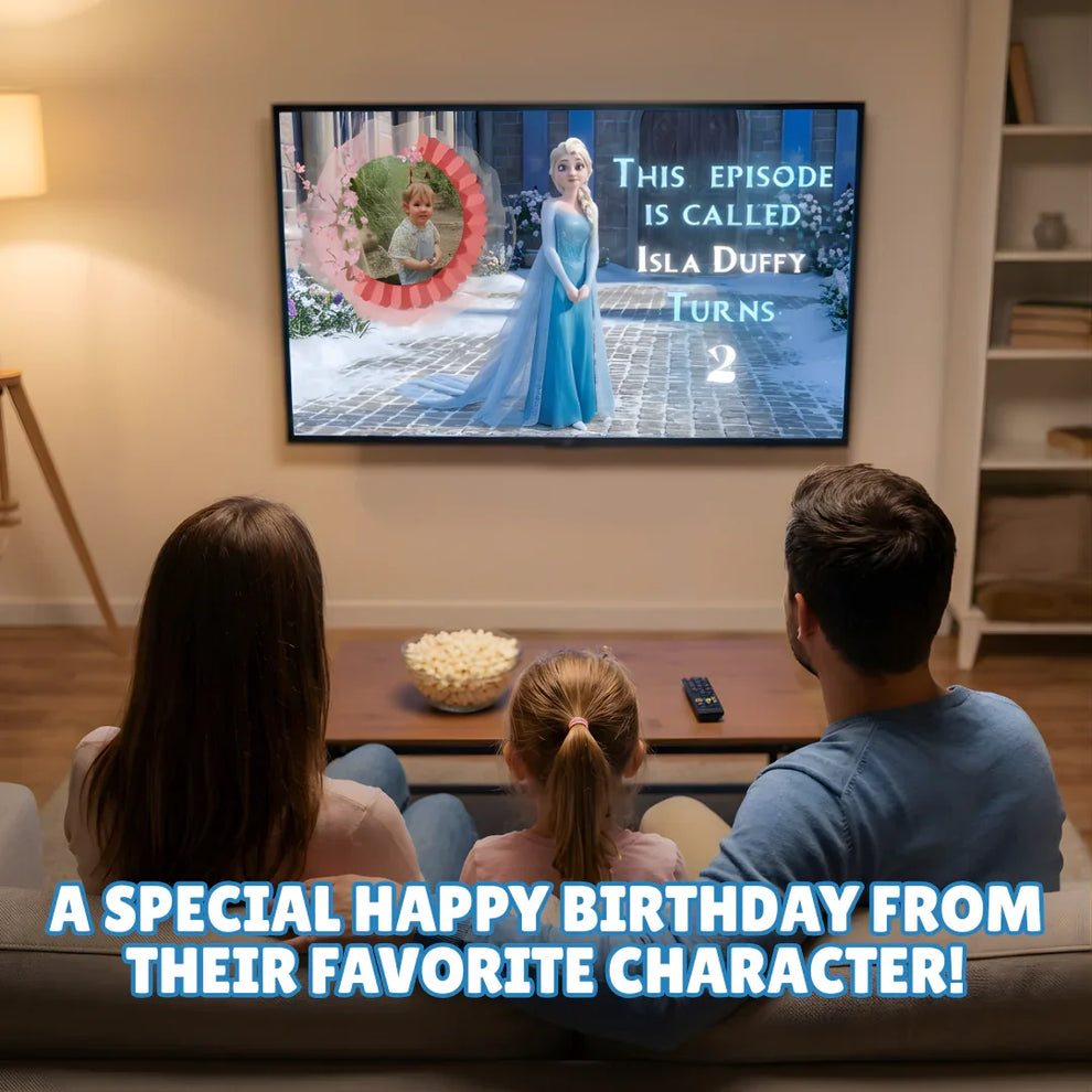 Elsa Frozen Personalized Birthday Video - Custom Name, Age & Message ...